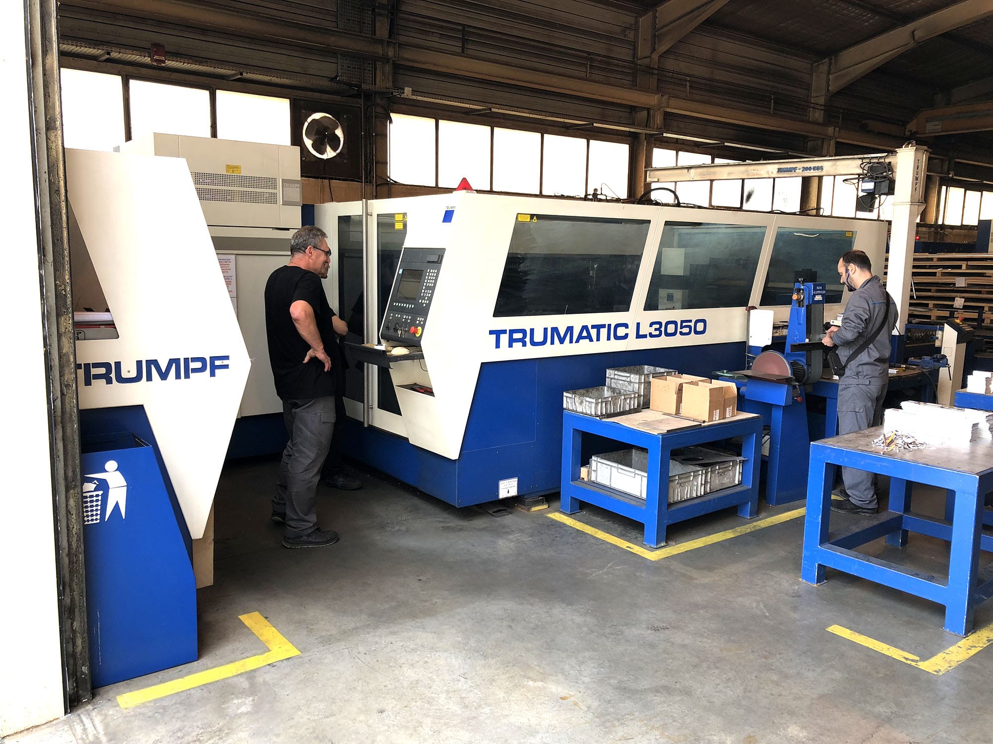 Découpe laser tôle - Guyot Tôlerie Industrielle