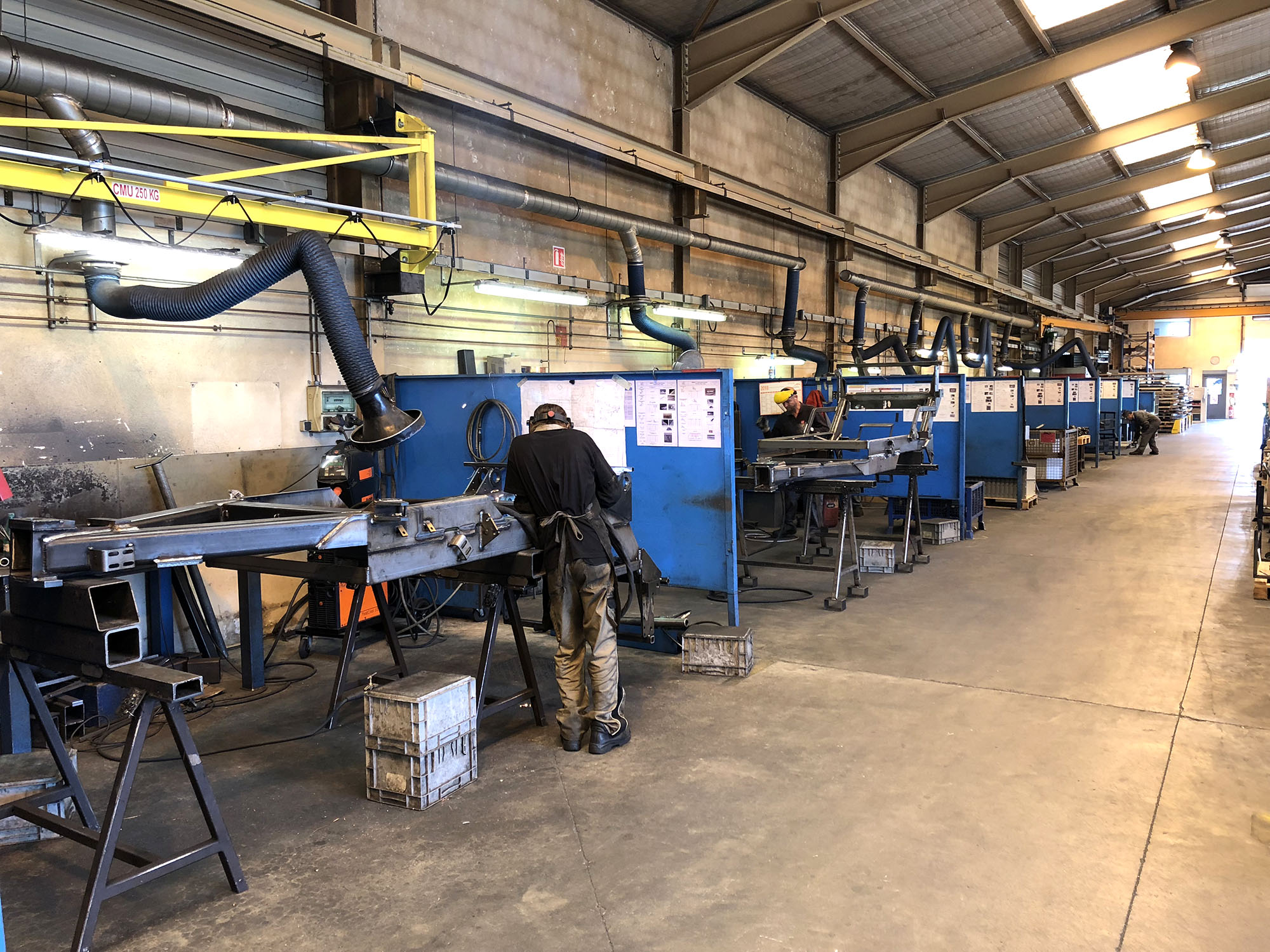 Soudure manuelle - Guyot Tôlerie Industrielle